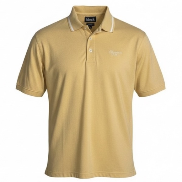 Ashworth | Shirts | Ashworth Mens Golf Polo Yellow Large | Poshmark